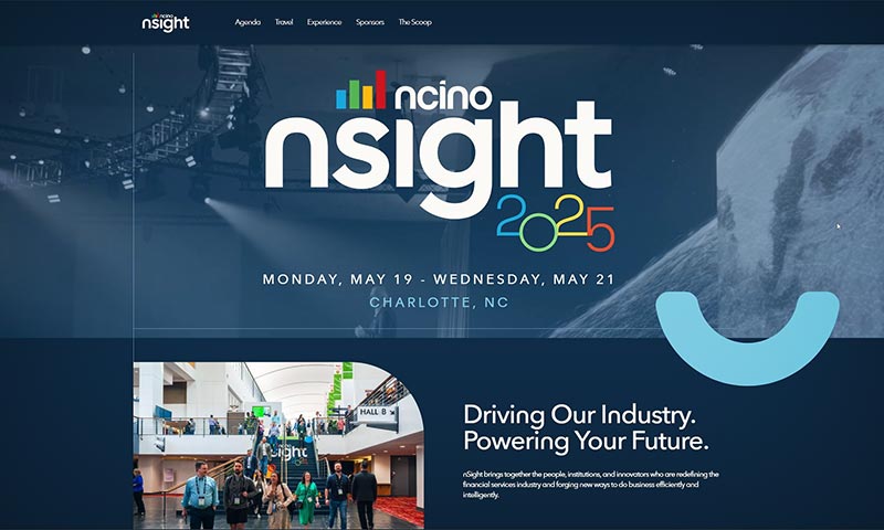 User Conference Microsite - nCino nSight - Provis Media